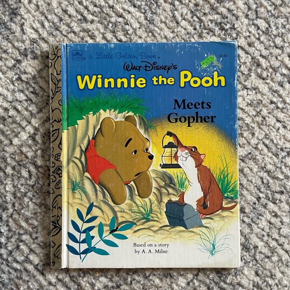 Other | Vintage 1965 Walt Disney Winnie The Pooh Meets Gopher Little ...